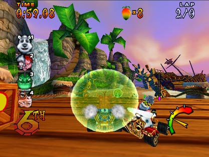 Crash Nitro Kart - Pre-release Screenshots | Crash Mania